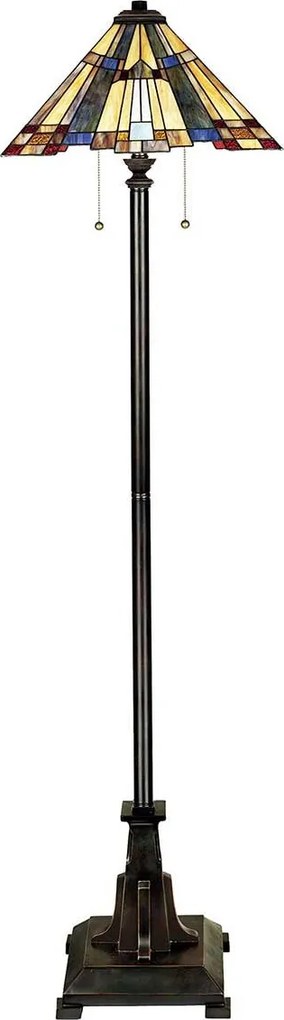 Vitrážová lampa Elstead INGLENOOK 158 cm 2xE27 60W