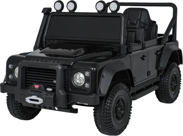 Elektrické autíčko Land Rover Defender 110 SVX černé