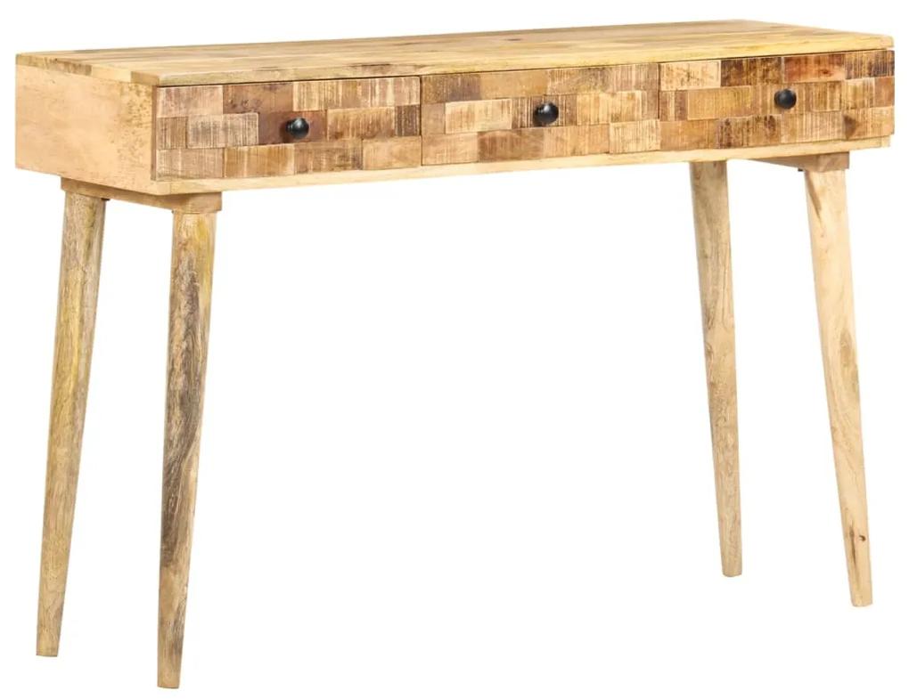 320799 vidaXL Konzolový stolek 115 x 35 x 76 cm masivní mangovníkové dřevo