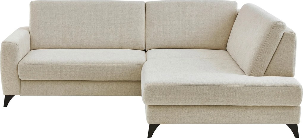 XXXLutz ROHOVÁ SEDAČKA, textil, béžová Valnatura - Sedací soupravy - 000245015301