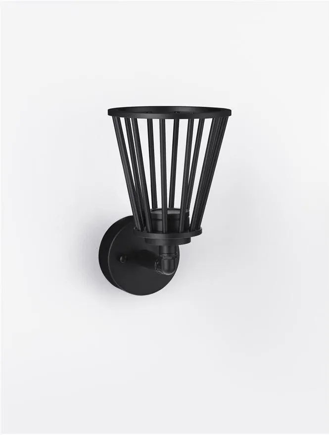 NV 9060208 Venkovní nástěnné svítidlo CARINA černý hliník LED 6W 279.09 lm 3000K 220-240V IP65 - NOVA LUCE