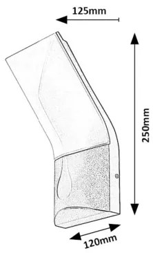 Rabalux 77171 - LED Venkovní nástěnné svítidlo TOLNA LED/10W/230V IP54