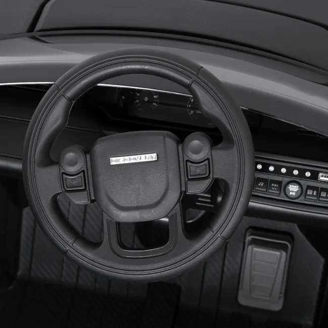 Elektrické autíčko LAND ROVER DISCOVERY černé