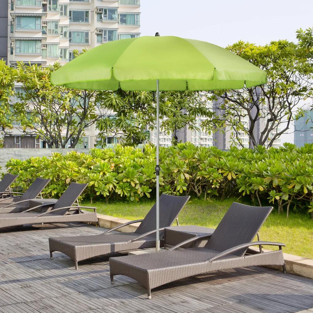ACTIVE 2 m – naklápěcí balkónový a plážový slunečník (Design látky: 831)