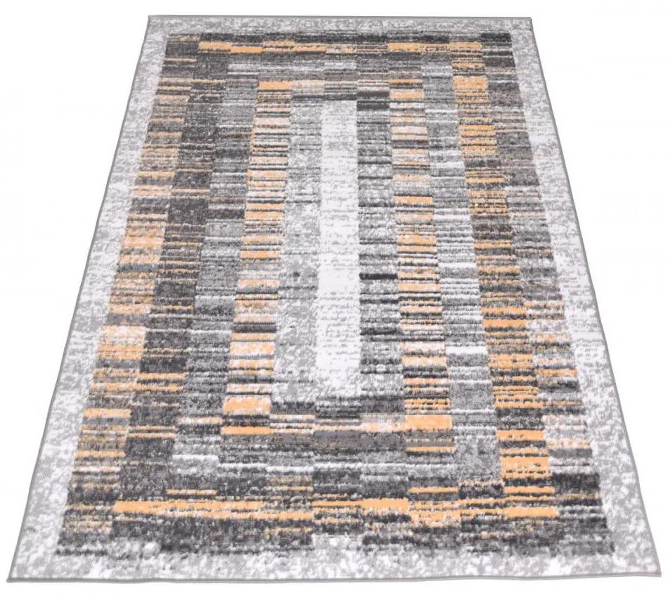 Kusový koberec PP Vision šedožlutý 160x229cm