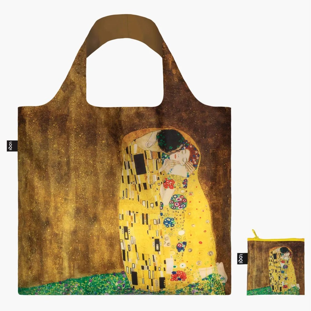Nákupní taška Gustav Klimt Polibek Loqi