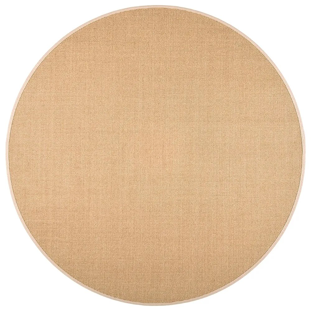 VM-Carpet | Koberec Sisal - Béžová / Ø 160 cm