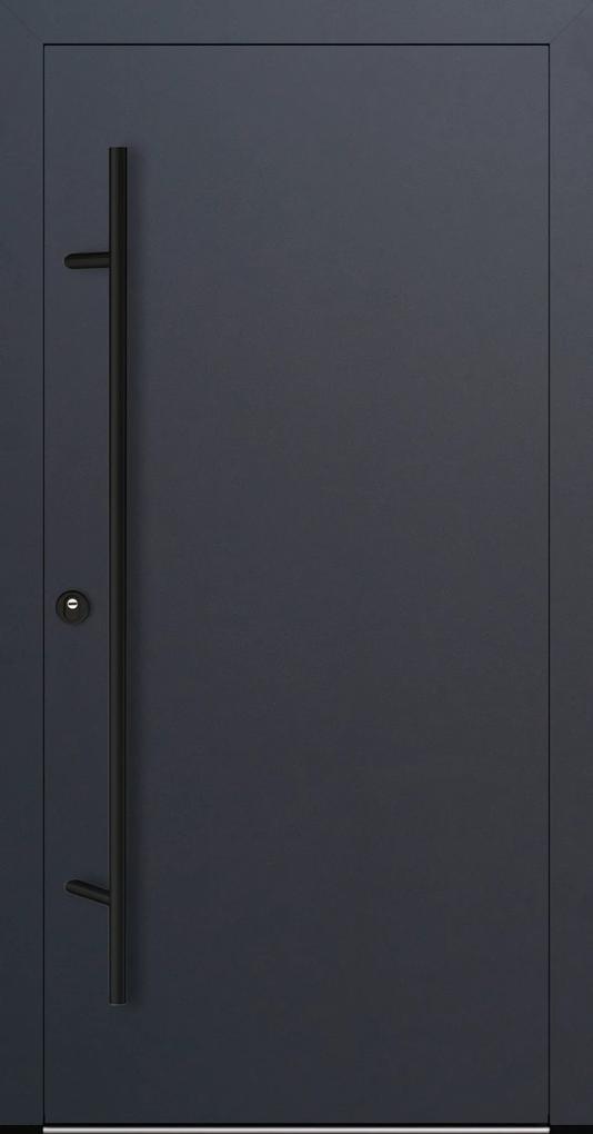 FM Turen - Feldmann & Mayer Vchodové dveře s ocelovým opláštěním FM Turen model DS20 blackline Orientace dveří: Levé, otevírání dovnitř, Dekor: Antracit, Standardní rozměr dveří včetně rámu: 98 cm x 208 cm - vnější rozměr rámu