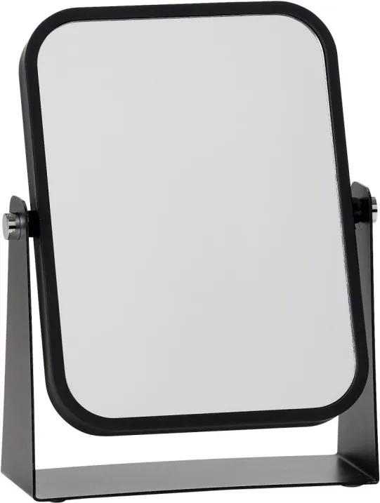 Oboustranné stolní kosmetické zrcadlo, černé - Zone | BIANO