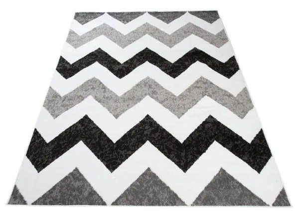 Kusový koberec PP Zero šedý 180x250cm