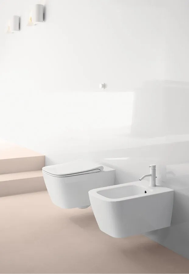 GSI Sapho, NUBES bidet závěsný 55x35cm, bílá ExtraGlaze