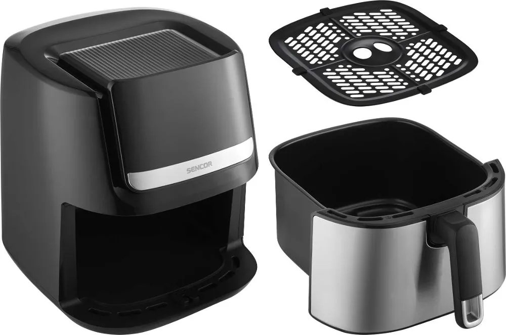 Sencor SFR 6600SS - Chytrá horkovzdušná fritéza