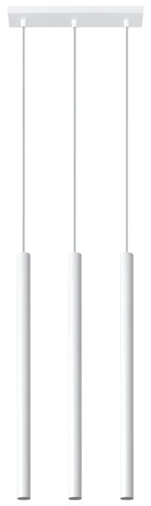 Sollux Lighting Závěsné svítidlo PASTELO 3 bílé