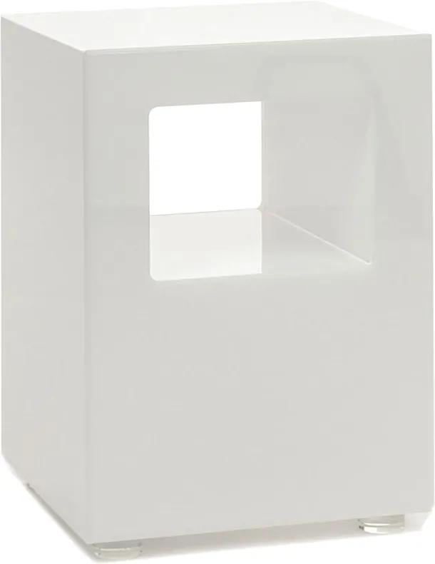 Bílý svíticí odkládací stolek Tomasucci Galaxy