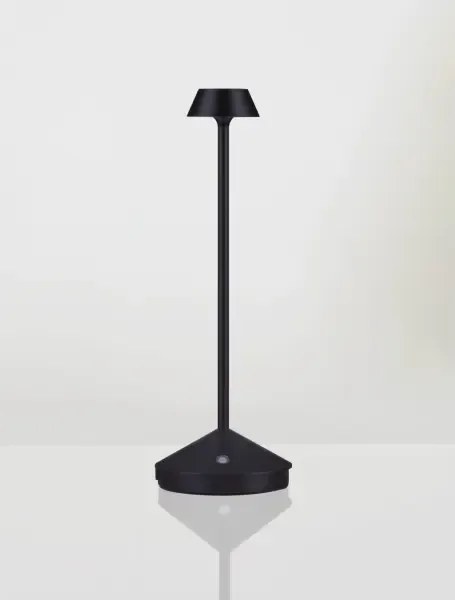 Venkovní stolní lampa Lumo černá