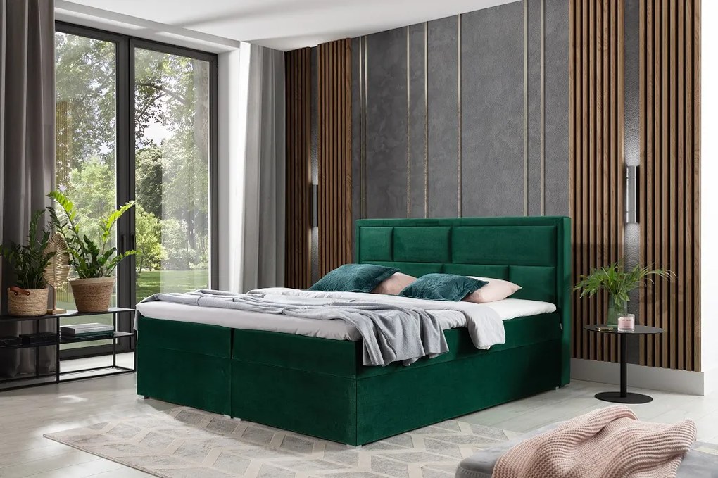 Meron boxspring postel 140X200 Materiál / Dekor: Monolith 84