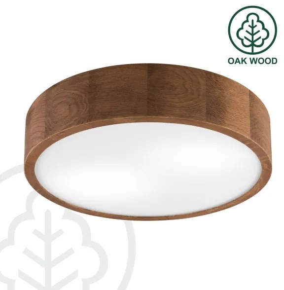 BRILAGI - LED Stropní svítidlo CARVALHO 2xE27/15W/230V dub třešeň pr. 37 cm