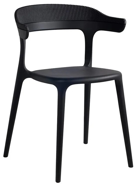 Muubs Jídelní židle Luna Stripe černá
