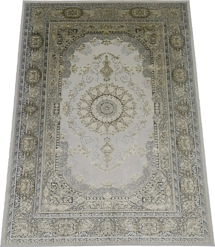 BE Koberec Deluxe 9093 BEIGE - béžový obdélníkový Rozměr: 60x100 cm