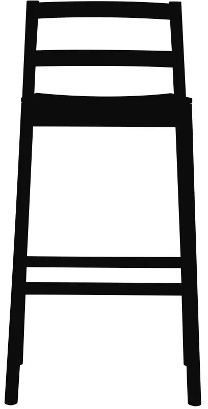 BILLIANI - Barová židle s čalouněným sedákem LOAD 649