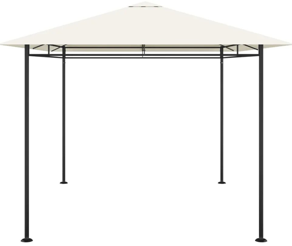 vidaXL Marketos Altán 384x281x270 cm krémový 180 g/m²
