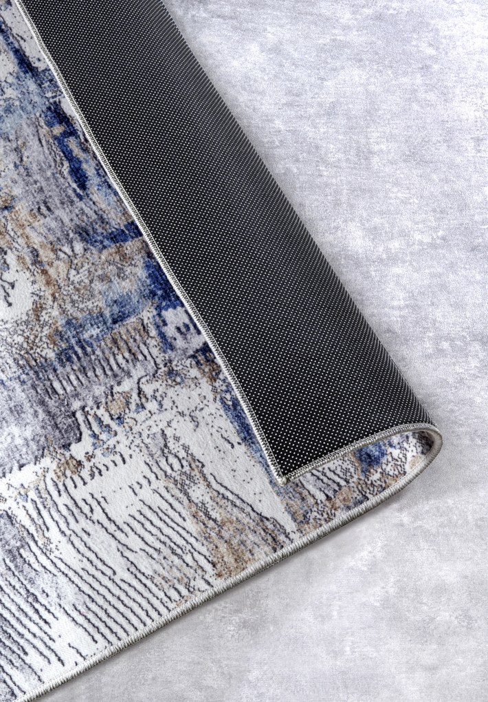 ELLE Decoration, Kusový koberec Imagination New 106035 Dark blue/Beige z kolekce Elle, 200x290, modrá, ložnice