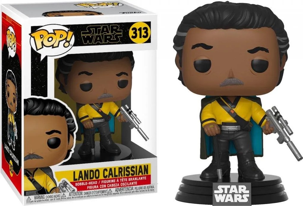 Figurka funko pop! star wars episode 9 star wars lando calrissian 9 cm (313)