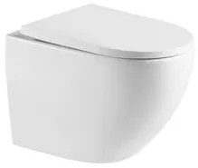 WC se sedátkem softclose závěsné SAT bílé rim-ex SAT67010RREXP