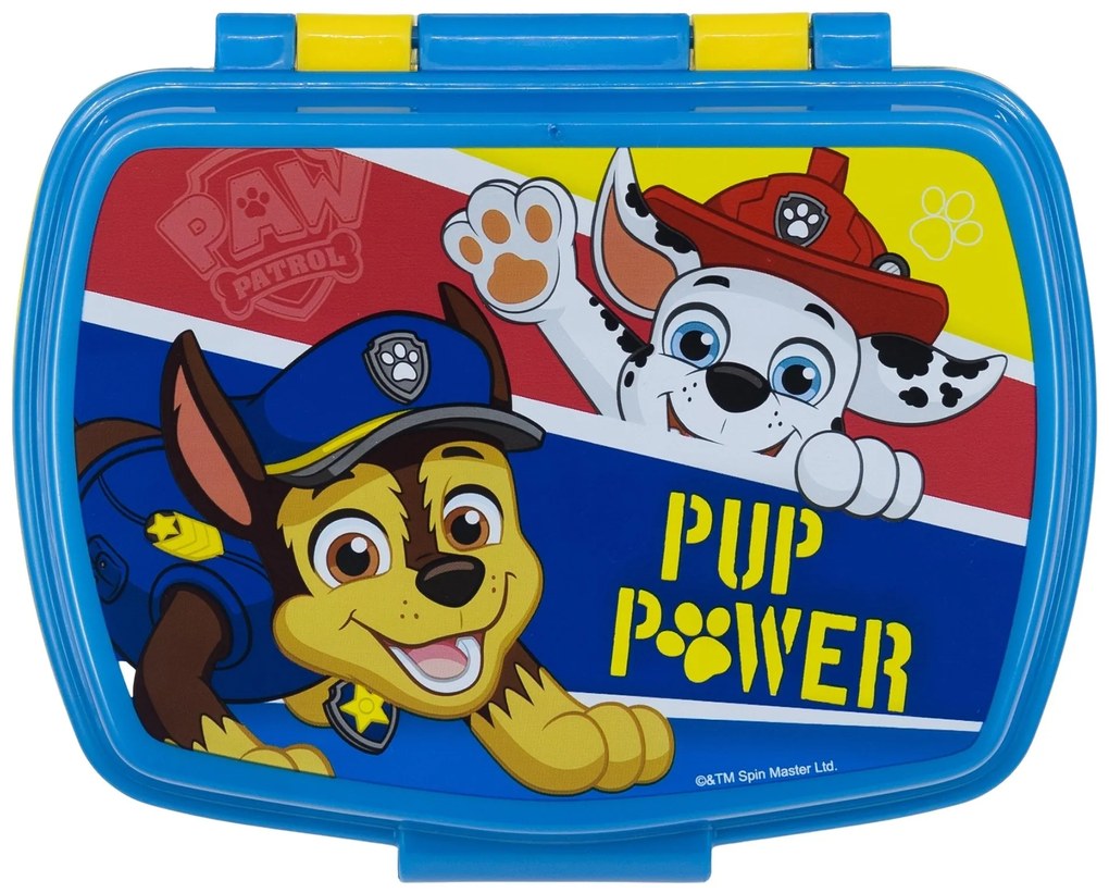 Box na svačinu Tlapková patrola - Paw Patrol - motiv Pup Power