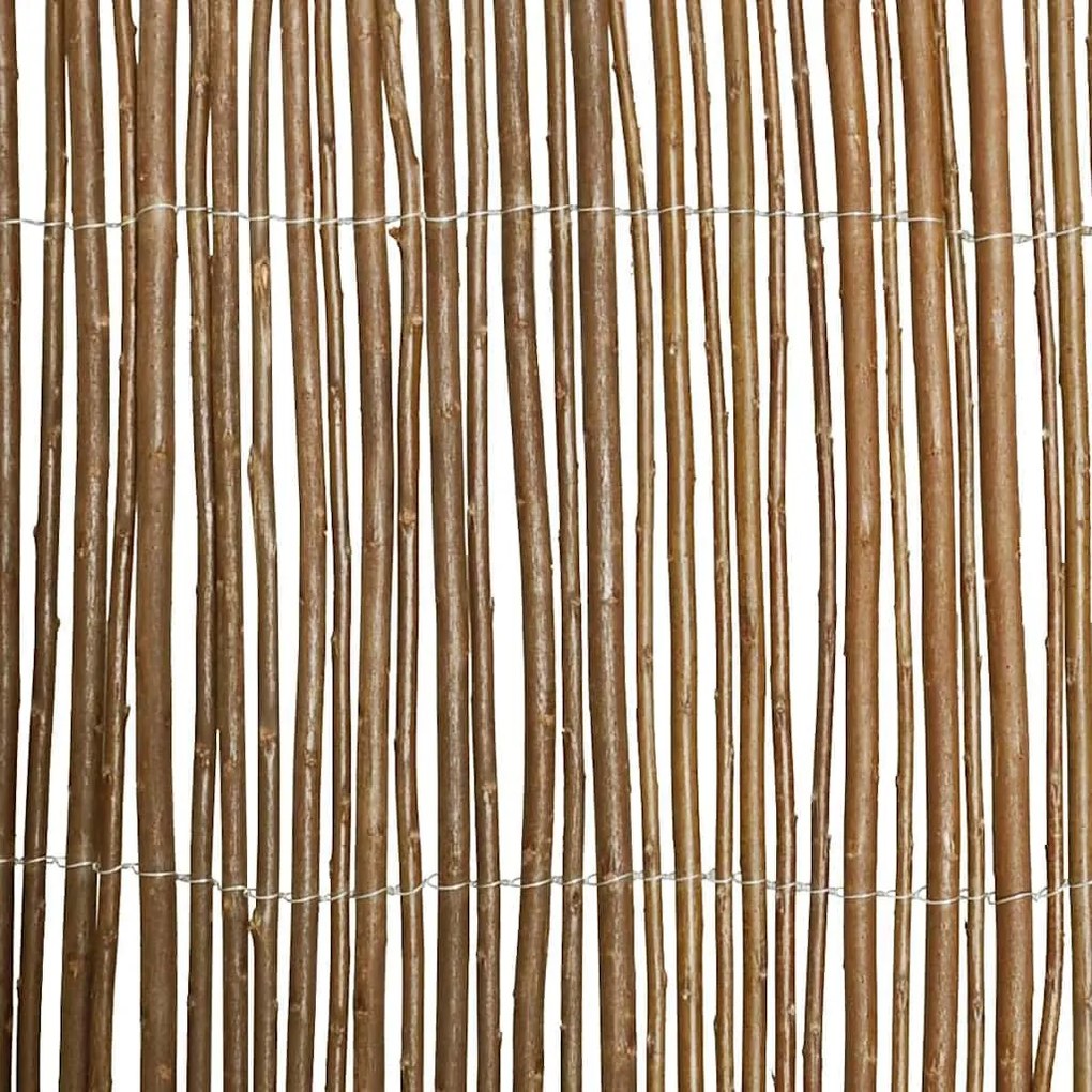 Vrbový plot hnědý 300 x 100 cm 141610