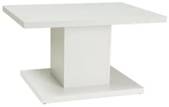 Konferenční stolek ISLA bílý 80x60x45 cm
