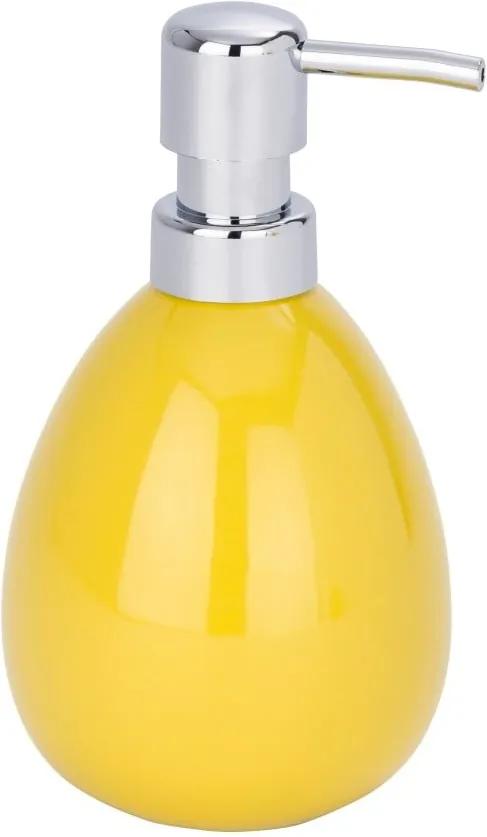 Žlutý dávkovač na mýdlo Wenko Polaris Yellow