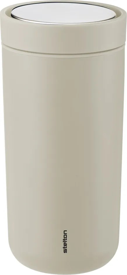 Termohrnek To Go Soft Sand 0,4 l Stelton