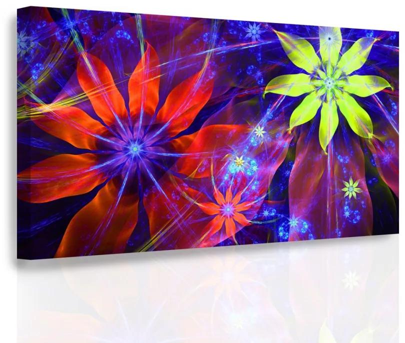Malvis ® Obraz - Pastelové květiny Velikost: 60x40 cm