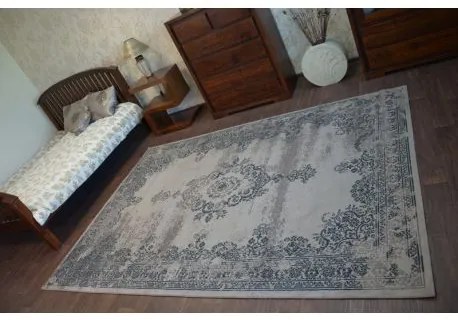 koberec VINTAGE Růžice 22206/085 šedá velikost 140x200 cm | krásné koberce cz