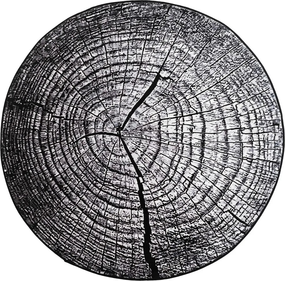 TZ Kruhový vzorovaný koberec Neo Rozměr: 90 cm