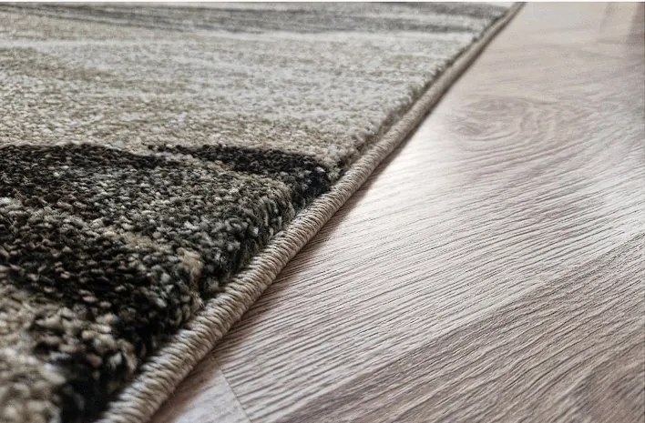 HU Béžovo-hnědý abstraktní koberec Rio 519-Beige-Cream Rozměr: 60x100 cm