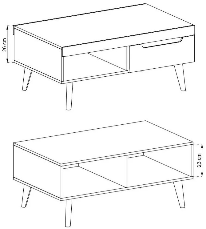 Obývací stěna Nordi | sestava A | artisan