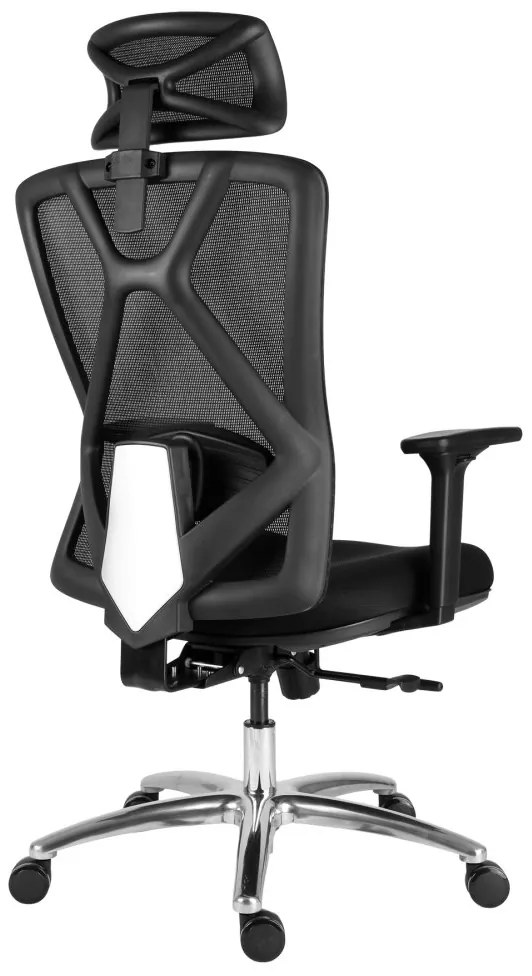 Kancelářská ergonomická židle Neoseat VIBE — černá, nosnost 150 kg