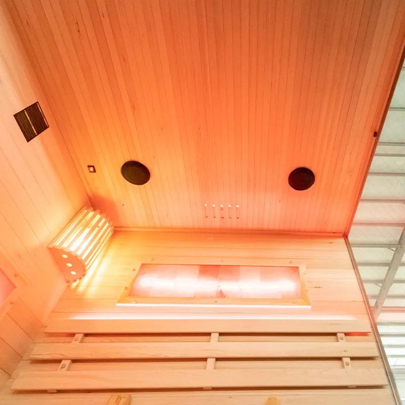 BPS-koupelny Finská sauna Relax HYD-4783 140x150, 3-4 osoby