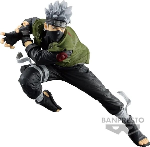 Figurka Banpresto Colosseum Naruto Shippuden - Kakashi Hatake 18 cm Vícebarevná