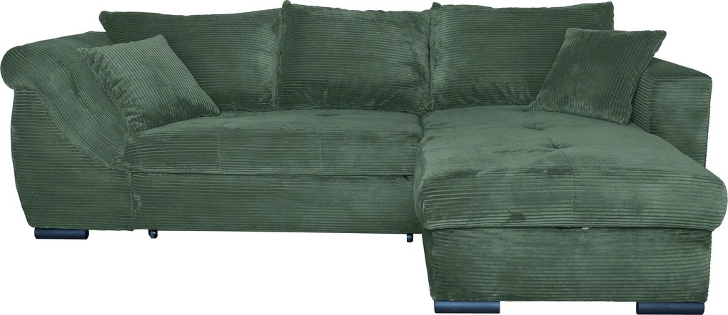 XXXLutz ROHOVÁ SEDAČKA, textil, tmavě zelená Carryhome - Sedací soupravy - 00000F000601