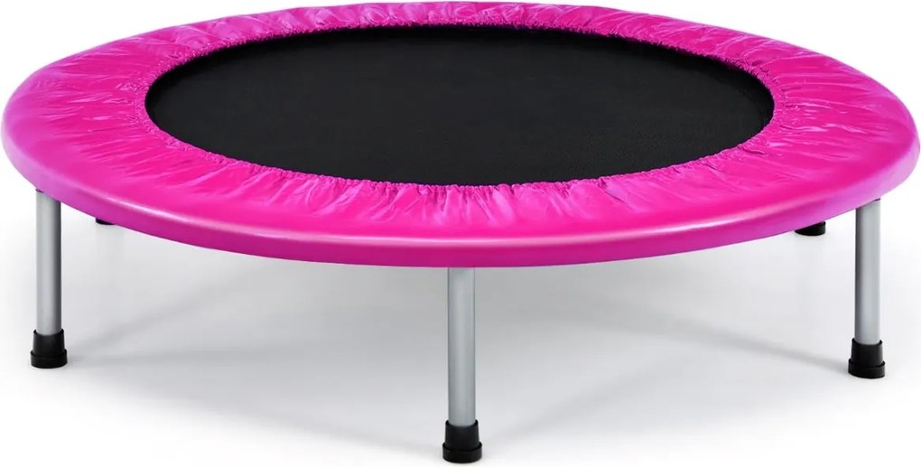 Costway Ø 97 cm skládací trampolína mini skládací trampolína pro děti přenosná