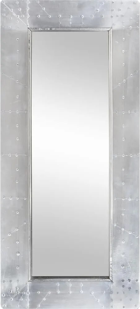 Zrcadlo s kovovým rámem 110 x 50 cm kov 320638