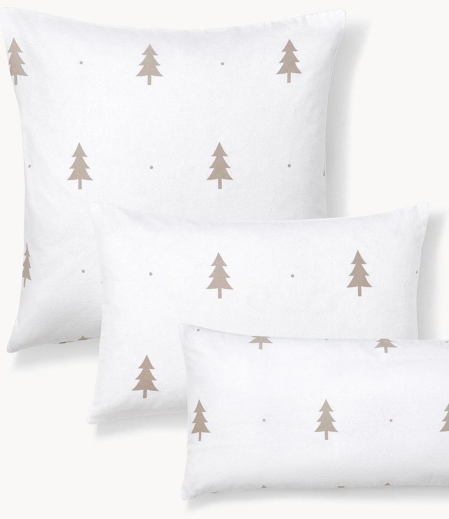 Flanelový povlak na polštář s vánočním vzorem X-mas Tree