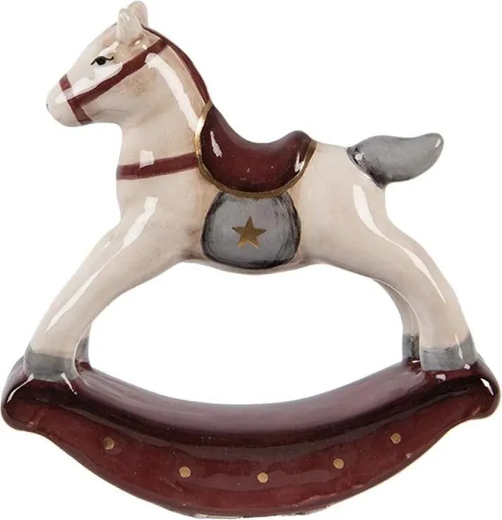 Keramický koník - 11 cm