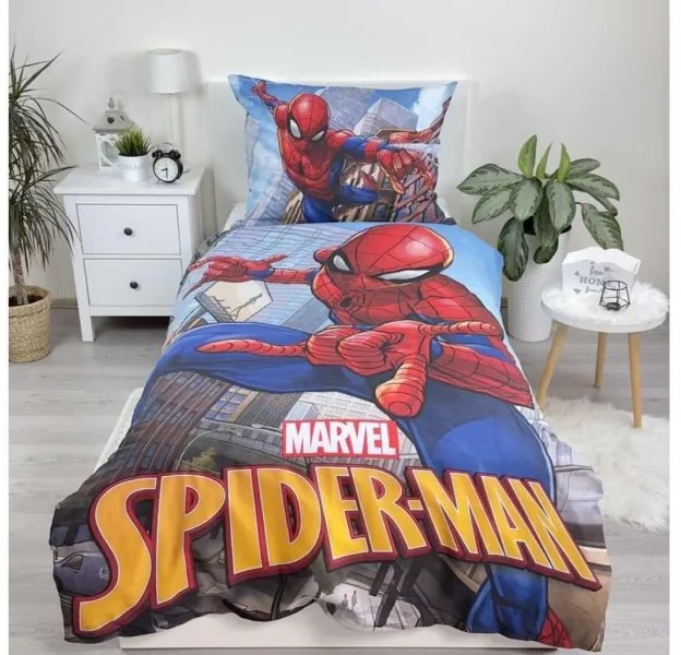 Jerry Fabrics Povlečení Spiderman 04 140x200, 70x90 cm