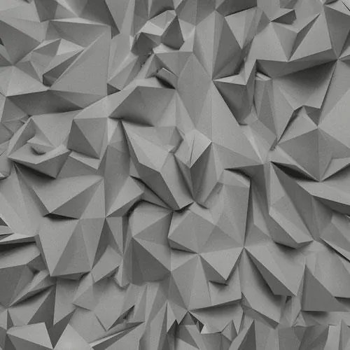 Vliesové tapety na zeď Times - 3D hrany šedo-stříbrné
