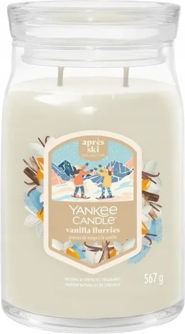 Yankee Candle Vonná svíčka sójová Vanilla Flurries 567 g