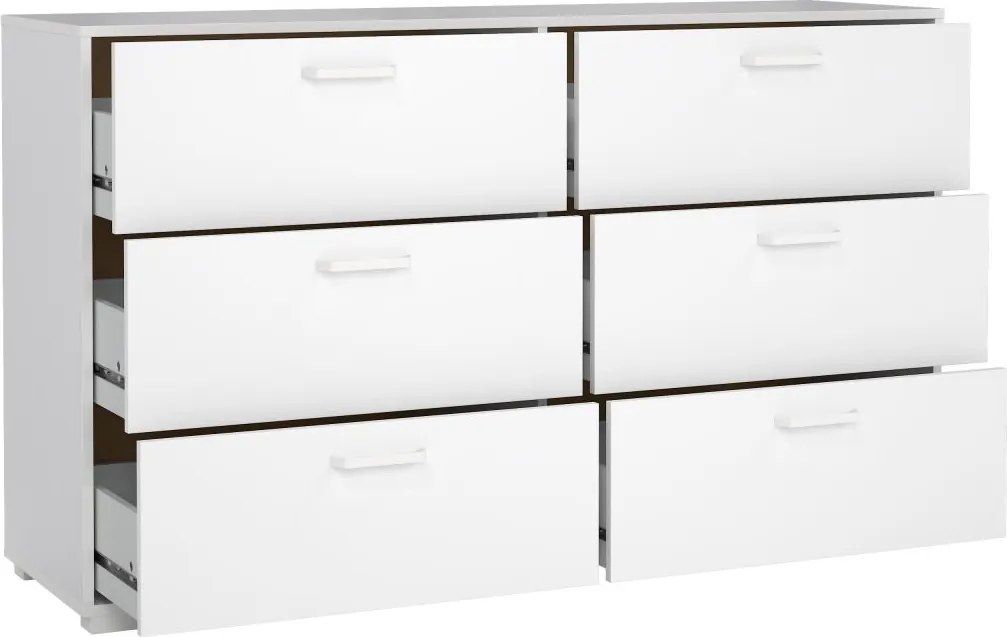 FALCO Komoda Selina 702 bílý lesk